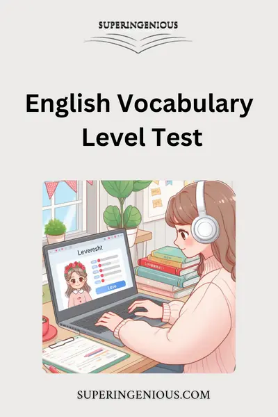 English Vocabulary Level Test - Superingenious